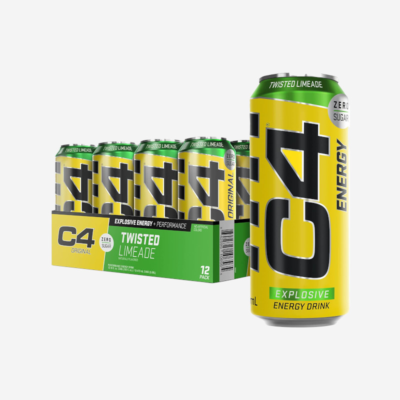 C4 twisted limeade energy drink – Cellucor – 6 Pack Supplements